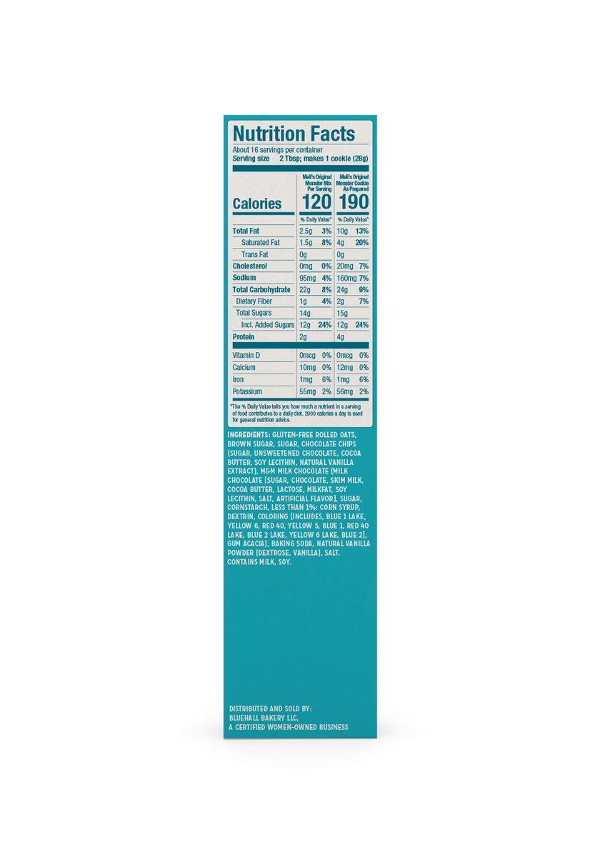 Original Monster Cookie Mix 3‑Pack | Gluten‑Free, High Protein Cookies ...