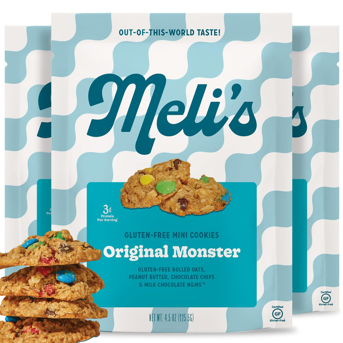 Original Monster Mini Cookies 3-Pack – Meli's Cookies