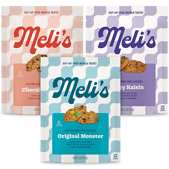 Variety Pack Minis- OG Monster, Chocolate Chip, Oatey Raisin 3-Pack ...